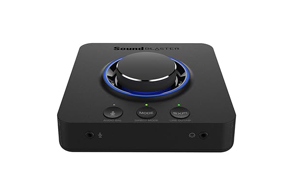 CREATIVE Sound Blaster X3 Hi-Res External USB DAC and Amp Sound Card ...