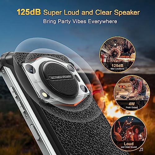 OUKITEL WP22 Rugged Smartphone Unlocked,13GB RAM+256GB ROM,10000mAh ...