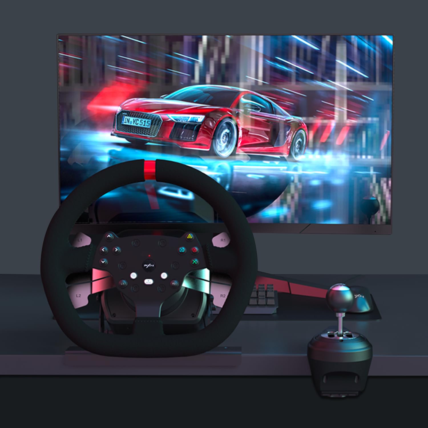 Mua PXN A7 Gaming Gear Shifter 6 +1 Shift Lever with Handbrake Button ...