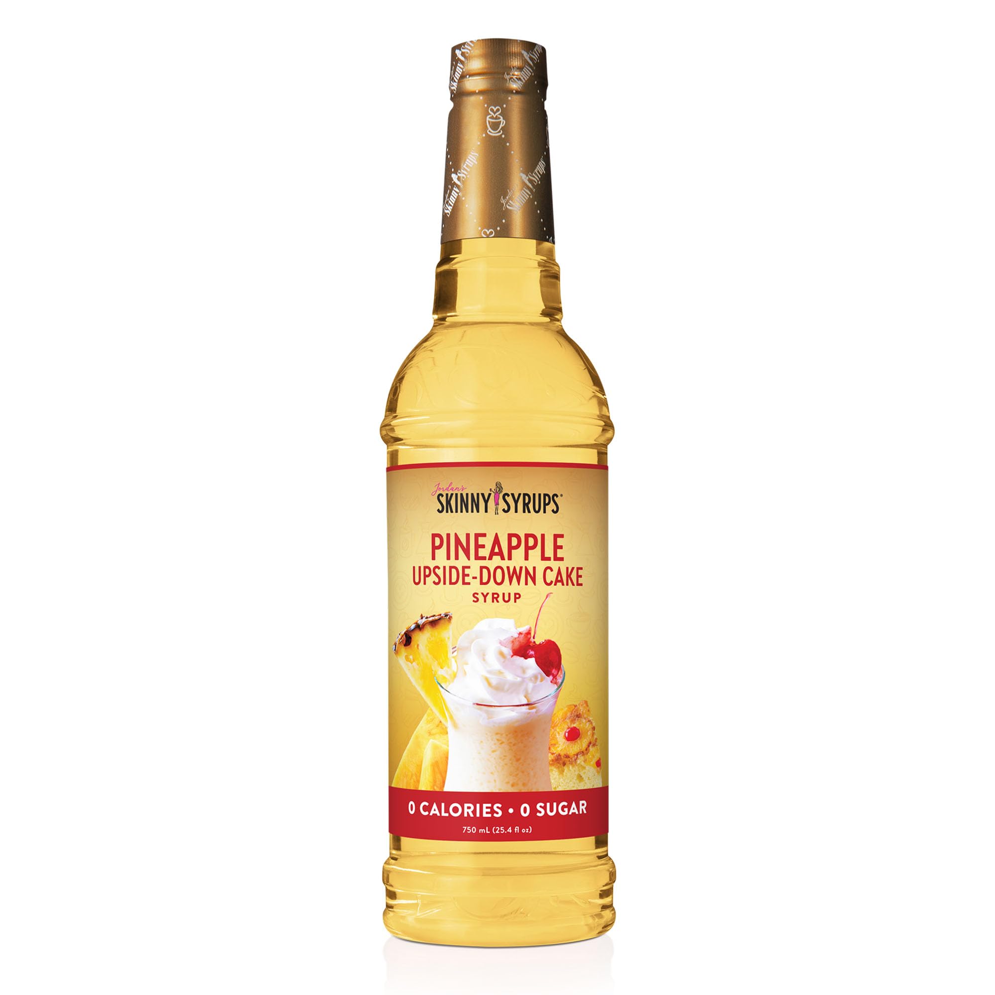 Jordan's Skinny Syrups Sugar Free Coffee Syrup, Pineapple Upside Down ...