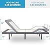 snode Twin XL Adjustable Bed Frame, Smart Electric Bed Base with ...