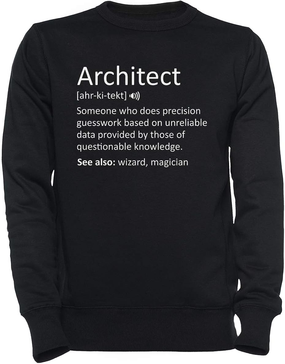 Funny Architect Definition Sarcastic Meaning Herren Damen Unisex Sweatshirt Jumper Schwarz Alle funny-architect-definition-sarcastic-meaning-herren-damen-unisex-sweatshirt-jumper-schwarz-alle