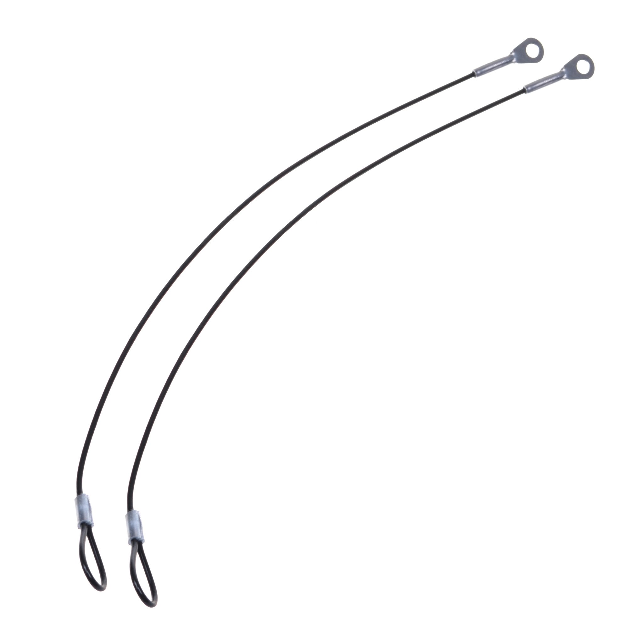 Amazon.com: Cosmos ® 2 PCS 24 Inch Black Color Stainless Steel Tether ...