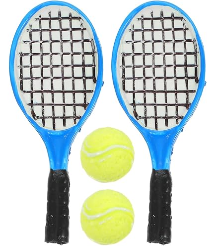 Toy Tennis Racket Miniature Tennis Set With Rackets And Ball, 1 Tennis ...