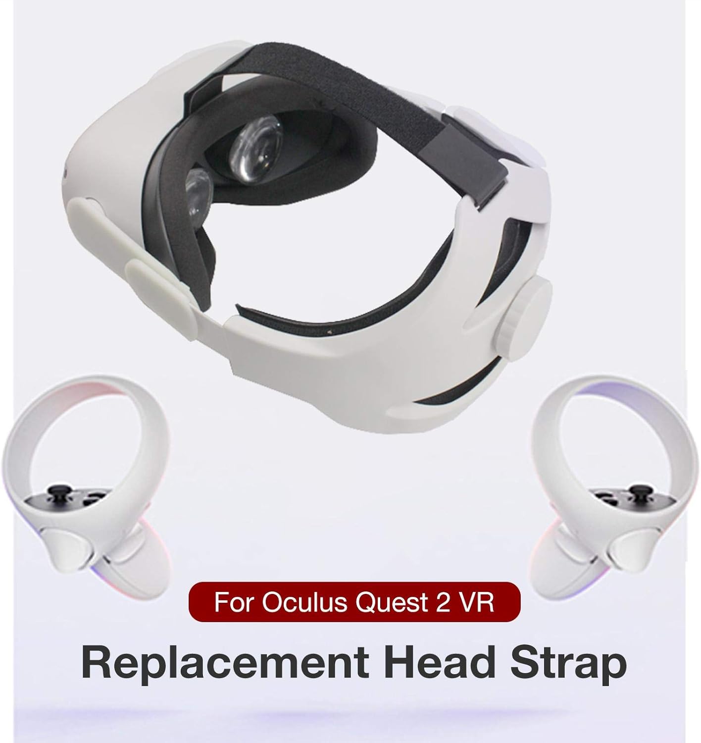 Yuxinkang Adjustable Head Strap, Replacement VR Headband for Oculus ...
