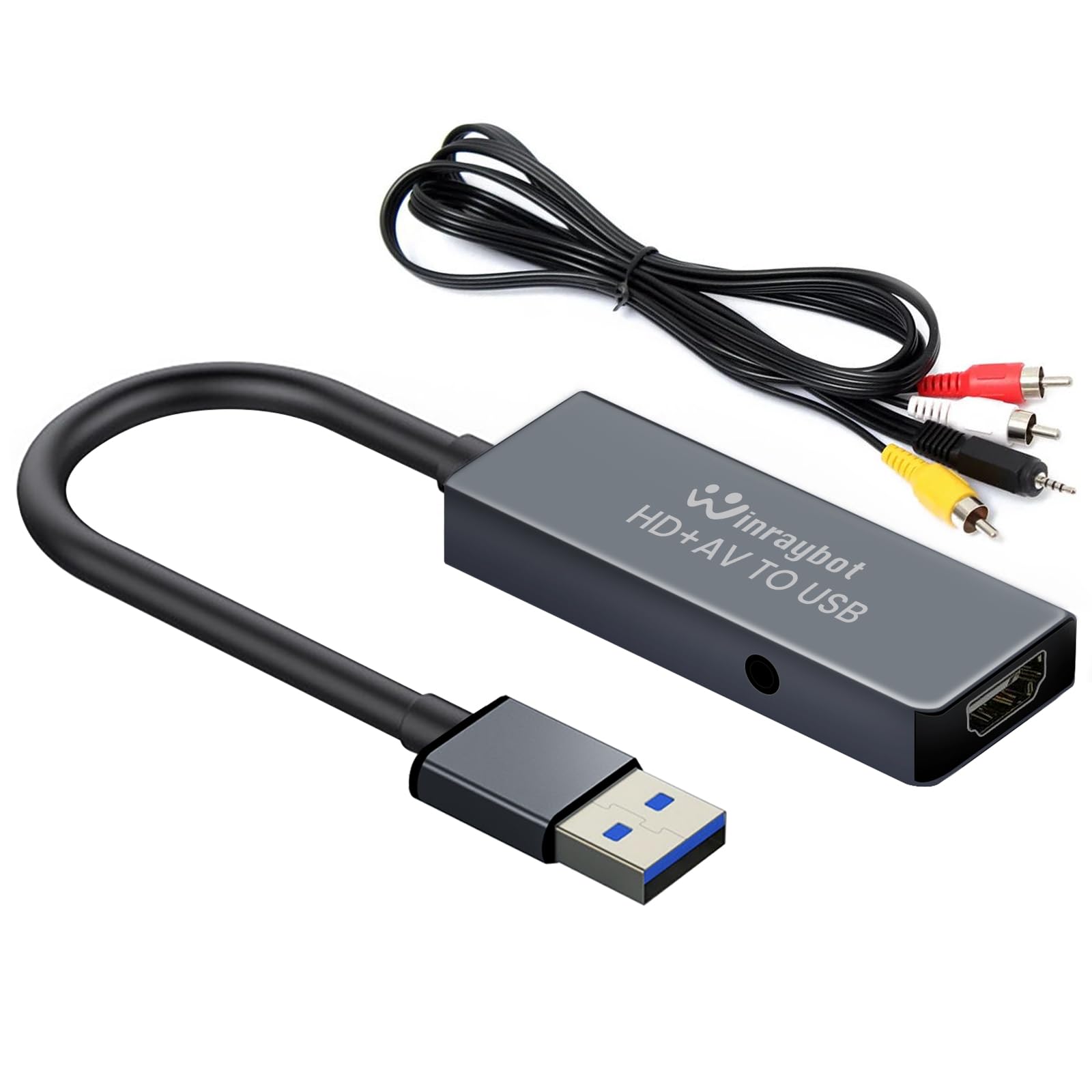 Mua USB Vedio Capture Card for VHS/HDMI/AV/RCA/VHS to Digital Converter ...
