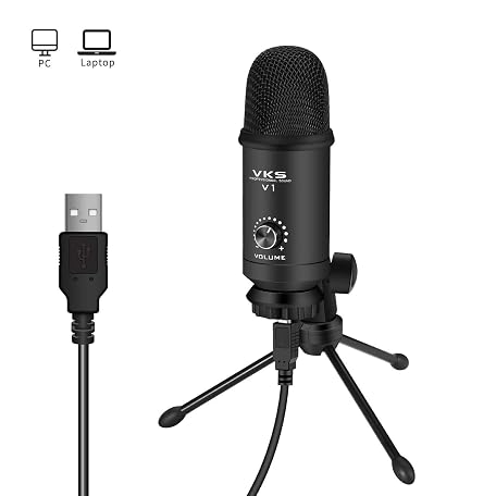 Mua Drelan USB Microphone Kit 192KHZ/24BIT Plug & Play USB Computer ...
