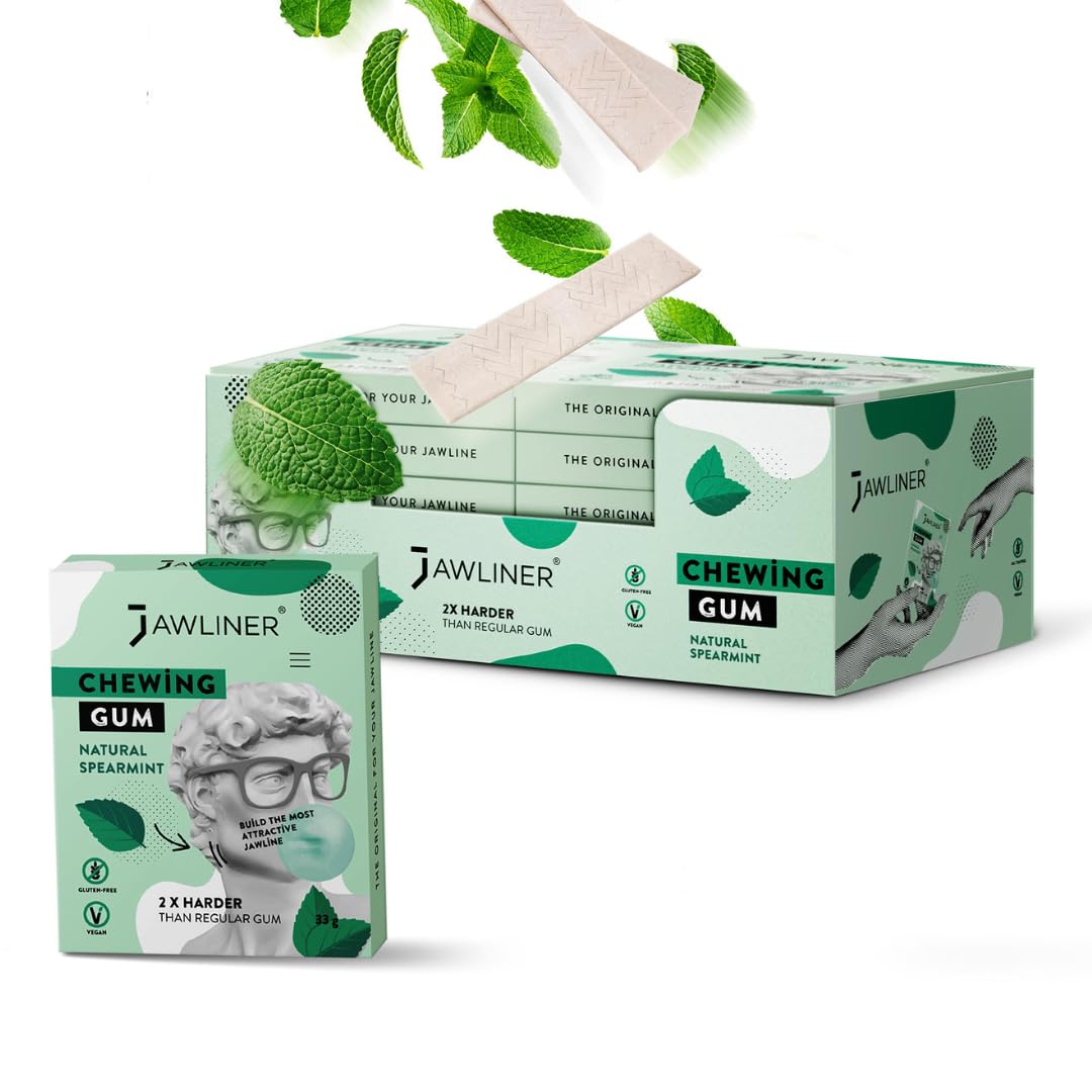 Mua Hard chewing Gum, Jawline gum - Sugar Free Mint Gum - Jaw Exerciser ...