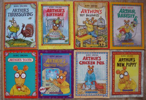 Arthur Adventure Set of 8 (Arthur's Thanksgiving ~ Arthur's Chicken Pox ...