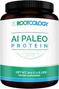 Amazon.com: Rootcology AI Paleo Protein - Dairy-Free and Soy-Free 26g Hydrolyzed Beef Protein ...