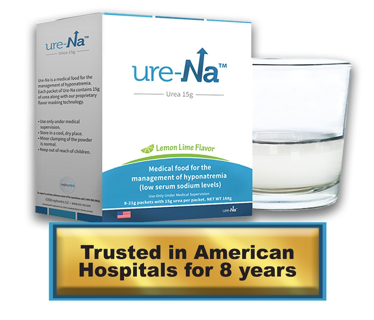 Ure-Na USP Urea 15g Natural Lemon Lime Flavor For Low Sodium. on ...