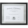 Amazon.com - Lawrence Frames Multi Use Float Document Frame, Black, 11x14