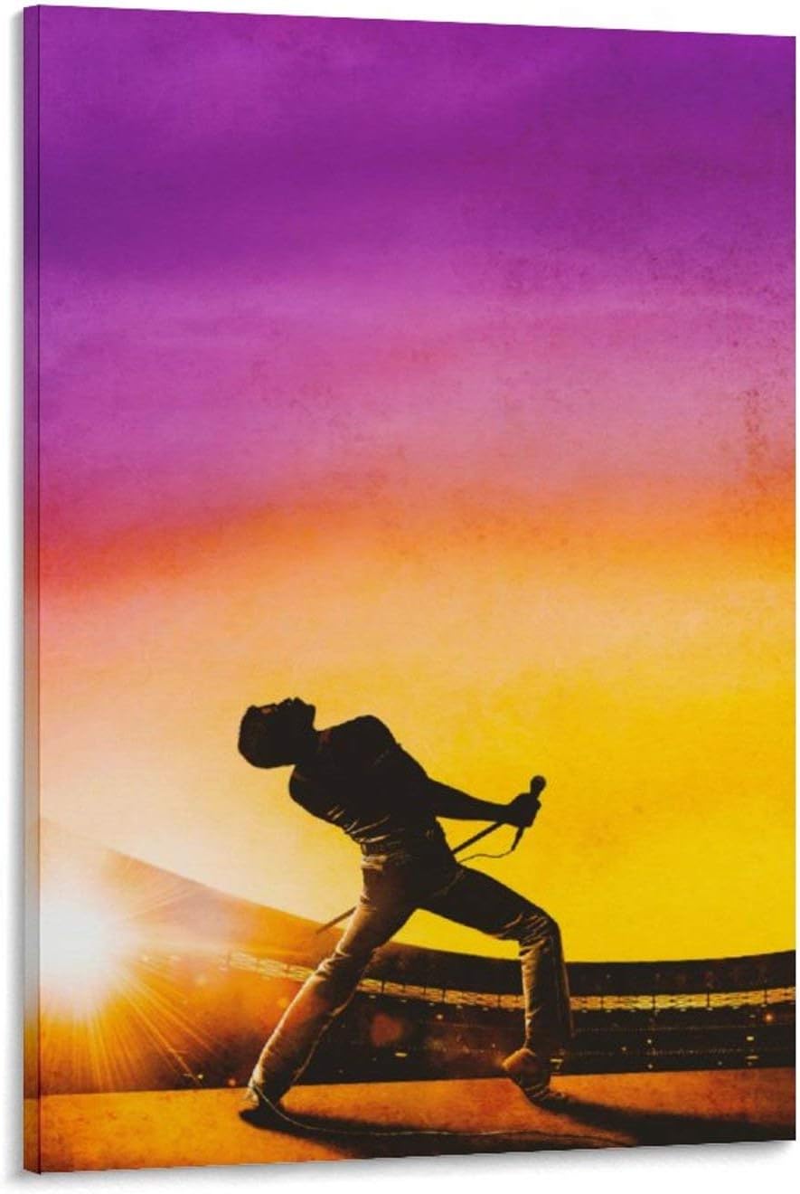 YJTY Freddie Mercury Presley Bohemian Rhapsody - Póster decorativo para ...