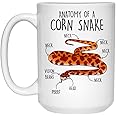 Amazon.com: Corn Snake Coffee Mug, Cute Snake Lover Gift, Funny Reptile Mug, Gift For Him, Her ...