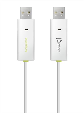 Amazon | j5 create wormhole switch リンクケーブル Windows & Android JUC100 ...