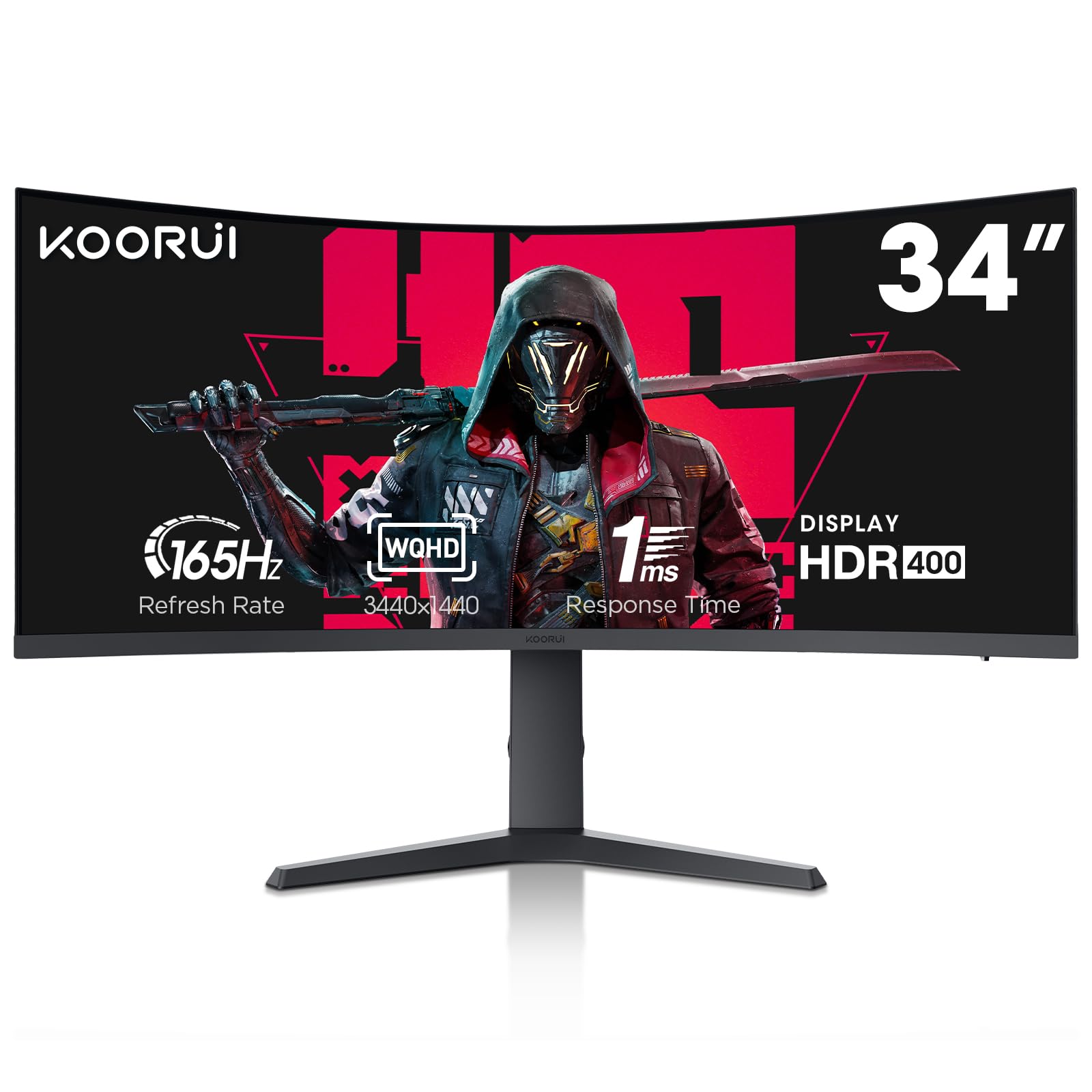Mua 34 Inch Ultrawide Curved Gaming Monitor 165HZ, 1ms, 1000R, WQHD ...