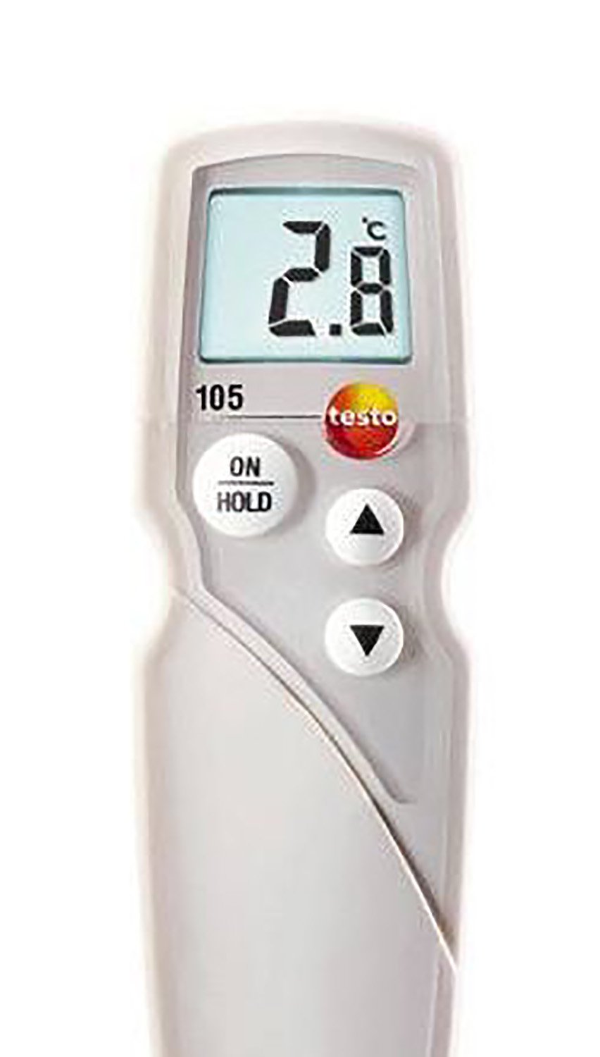 testo 105 - Handheld T-Bar Food Thermometer (with 3 x measurement tips ...