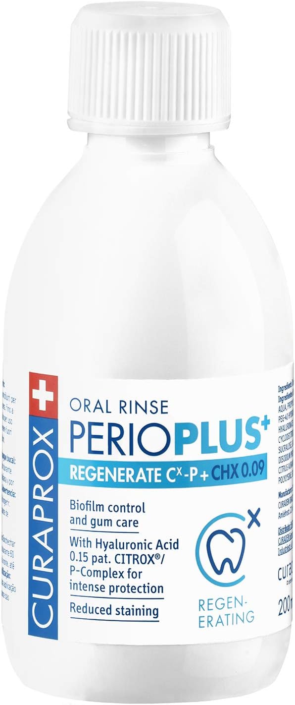 CURAPROX Perio Plus Regenerate Mouthwash, 200 ml, CPP209: Amazon.co.uk: Health & Personal Care