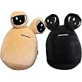 Amazon.com: Lxooezu 2 Pcs Alien Pou Plush Toy,Cute Pou Stuffed Animal,8 ...