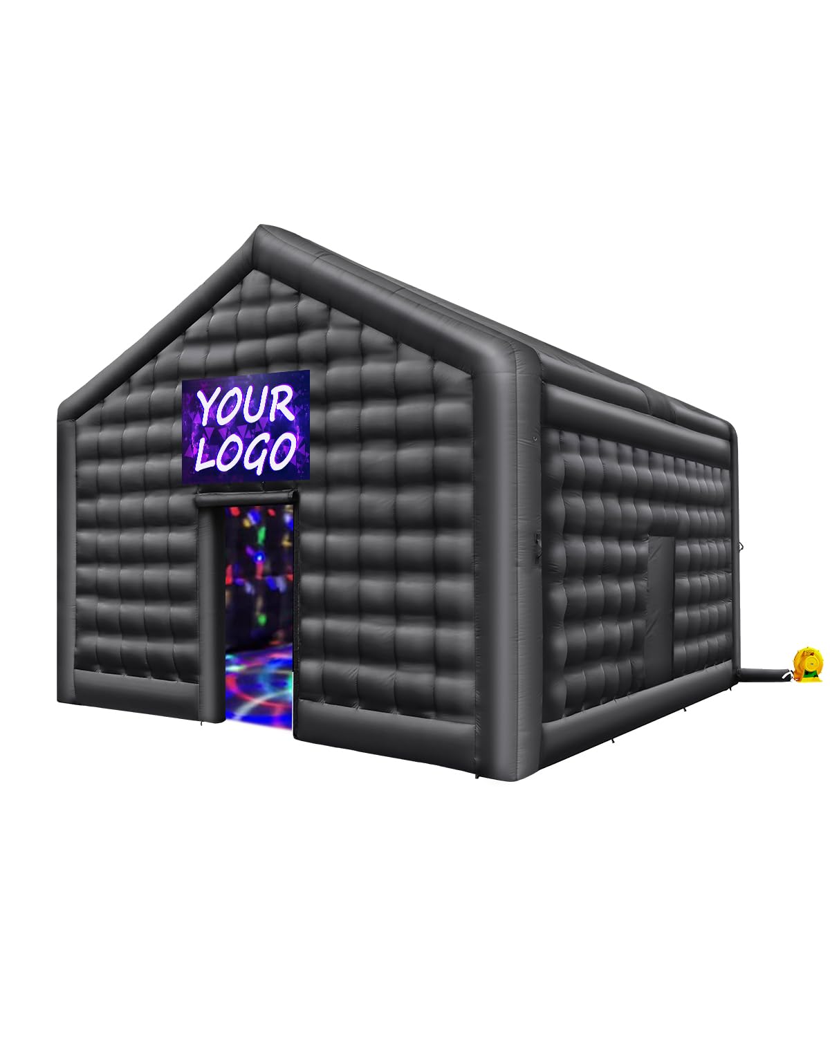 VEVOR Inflatable Nightclub, 16.4 x 13.1 x 12.5 Ft, Blow up Party Tent ...