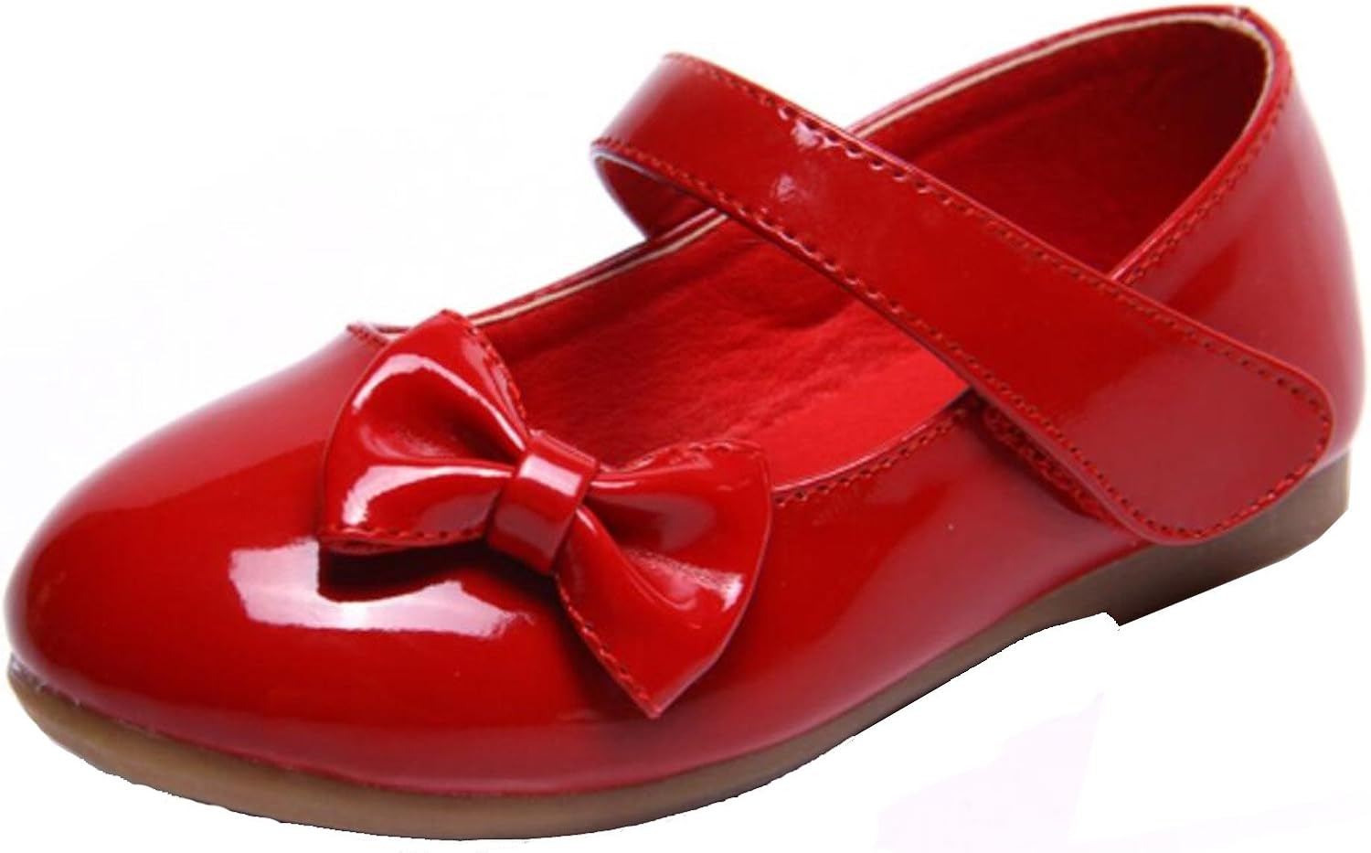 WUIWUIYU Chaussures de princesse plates pour fille Mary Janes (Toddler ...