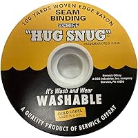 Amazon.com: 100yds 1/2" Schiff Seam Binding Hug Snug Ribbon Color Navy #835