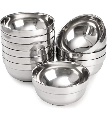 Ensaladera Cristal LACOR - 60055 - Set De 6 Boles MULTI, Cuencos ...