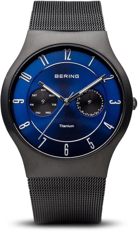 BERING Herren-Armbanduhr Analog Quarz Edelstahl 11939-078: Amazon.de: Uhren