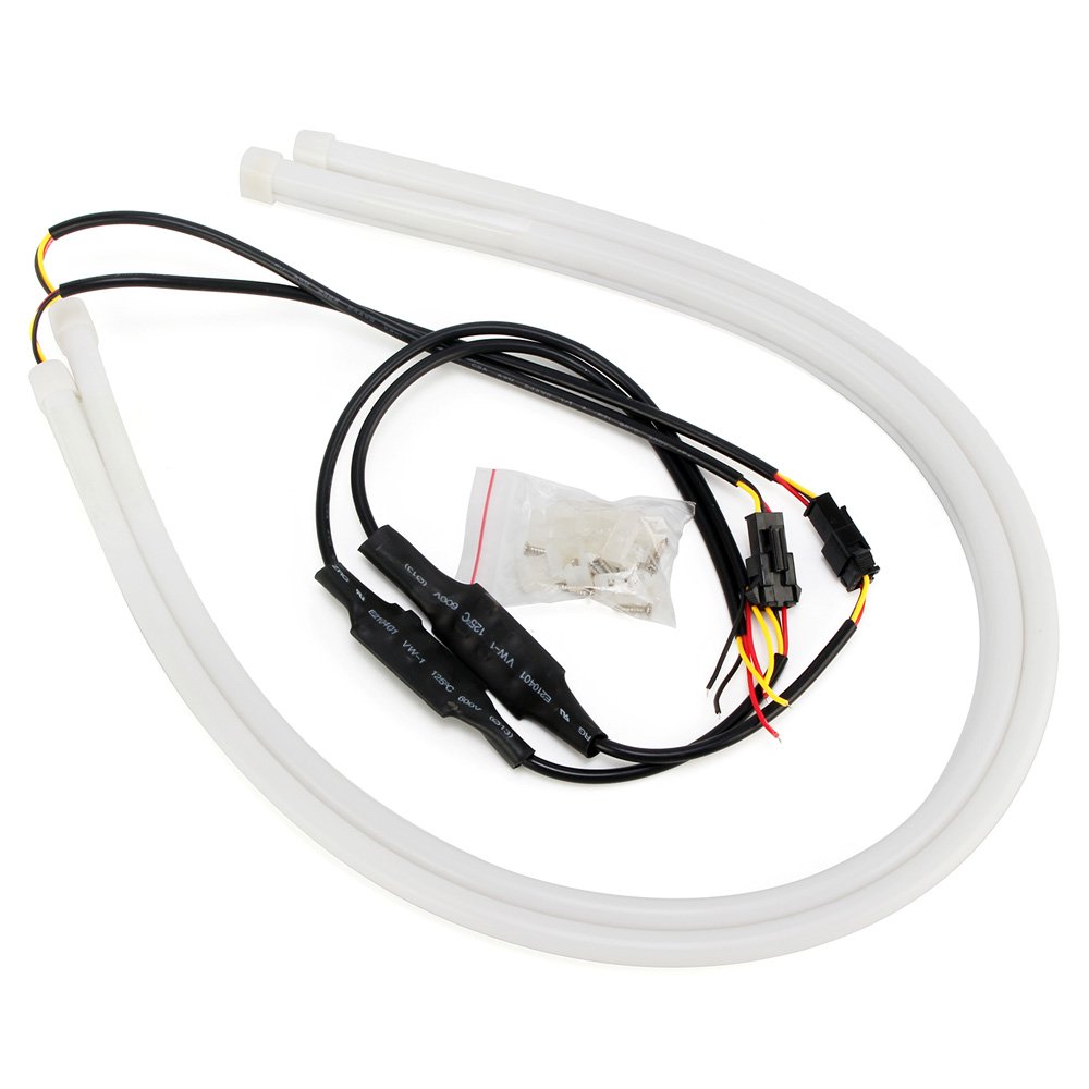 Mua Shinho 60CM White/Amber Switchback DRL Flexible LED Tube Strip ...