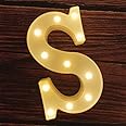 Amazon.com: MUMUXI LED Marquee Letter Lights 26 Alphabet Light Up ...