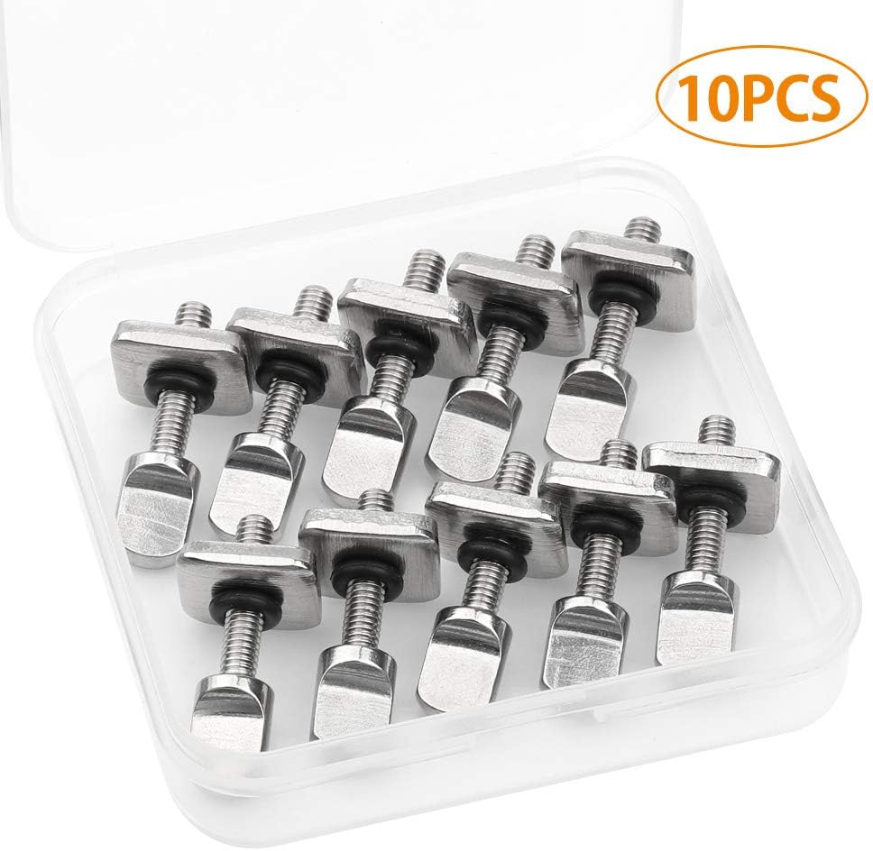 Mostfun 10PCS Surfboard Longboard Fin Screw with Plastic Box for SUP ...