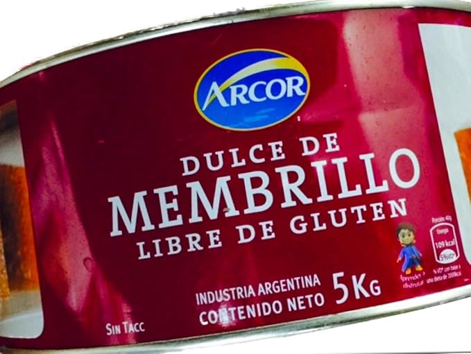 Amazon.com : Arcor Dulce De Membrillo 5000 Grs 11lbs : Grocery ...