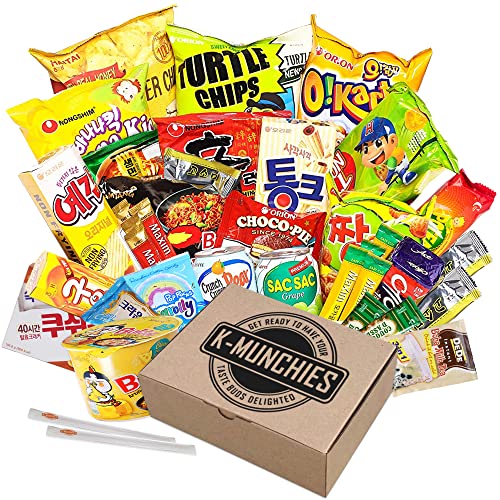 K-Munchies Asian Snacks Box - Asian Snacks Variety Pack with Candy ...