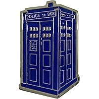 Amazon.com: Doctor Who Tardis Police Box Enamel Men Pin : Home & Kitchen