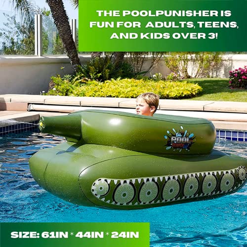 The Original Pool Punisher Inflatable Pool Float - Inflatable Tank ...