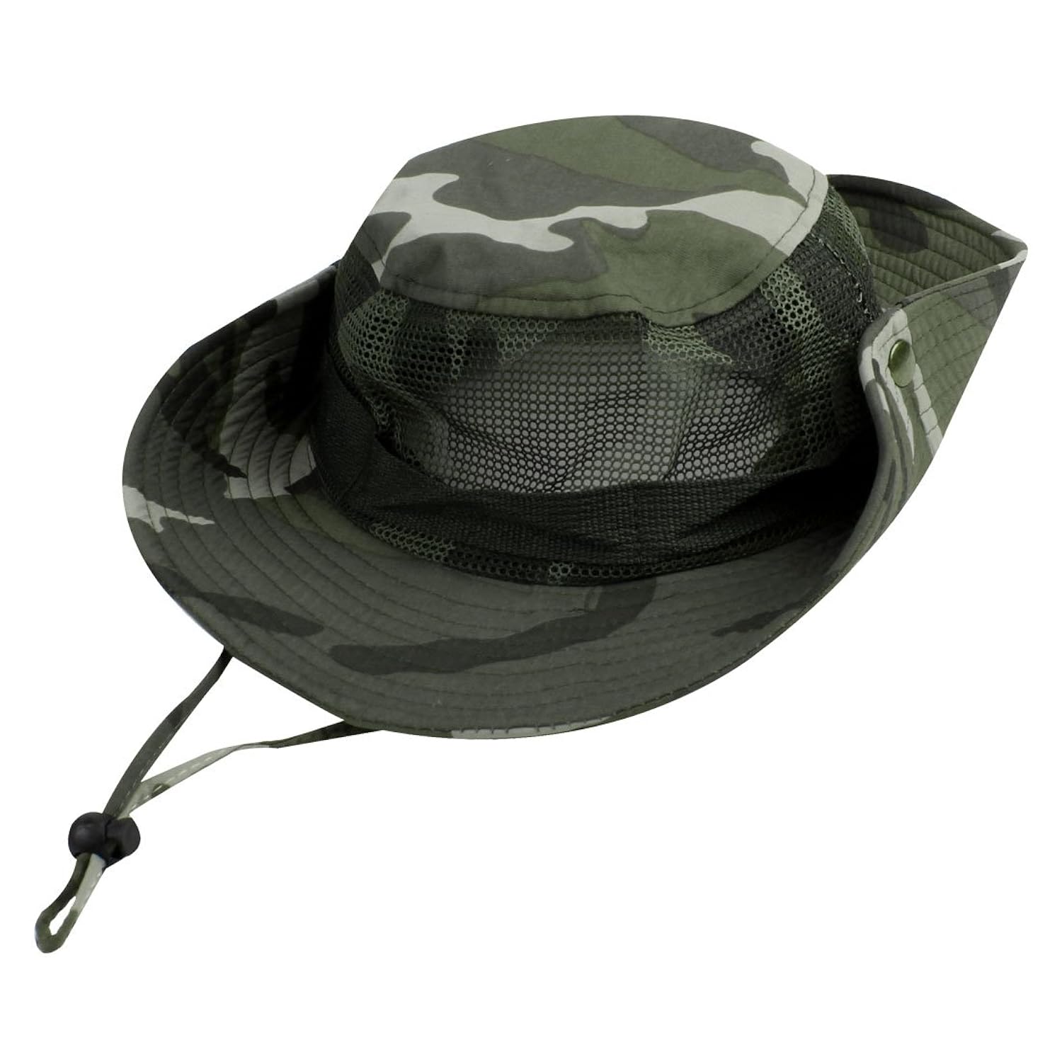 Amazon.com: 8cm Width Brim Army Green Camouflage Printing Military Mesh ...