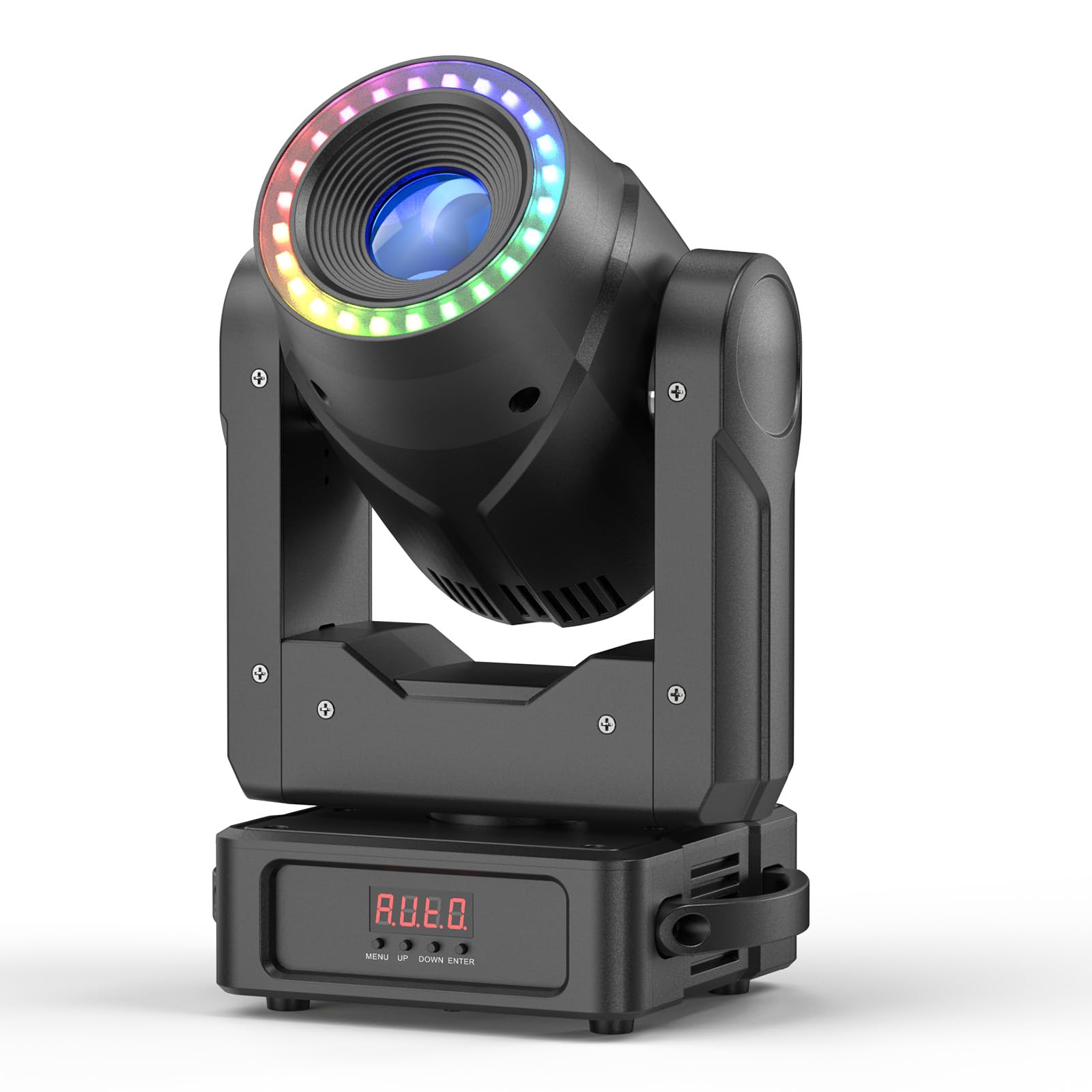 150W Ring Moving Head DJ Lights with 2-Way Rainbow Effect,7 Color 7 ...