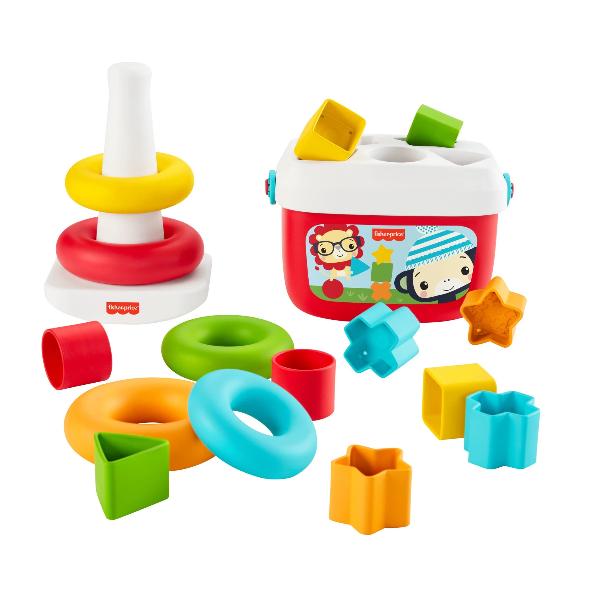 Mua Fisher-Price GRF11 Fisher-Price Stacking & Sorting Playset, Gift ...
