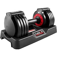 Lifepro Adjustable Dumbbell Set 2.5lbs to 15lbs 6-in-1 - Adjustable ...