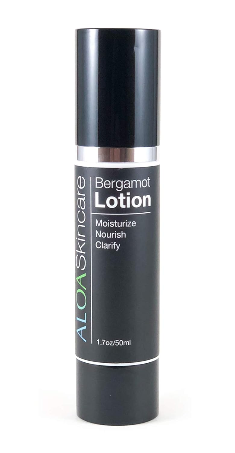 Amazon.com : ALOA Skincare Bergamot Lotion Antioxidant Face Moisturizer ...