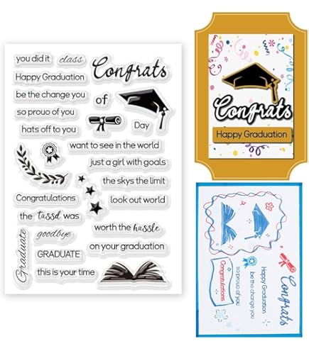 Sellos De Anuncio De Graduación