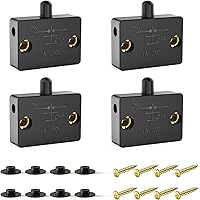 4 pcs Cabinet Door Switch,Closet Light Switch for Wardrobe Applicable ...
