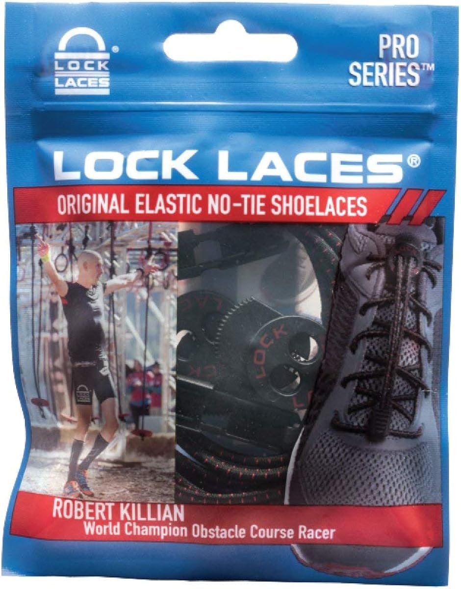 Lock Laces Elastic No Tie Shoelaces Pro Series (Robert Killian OCR ...