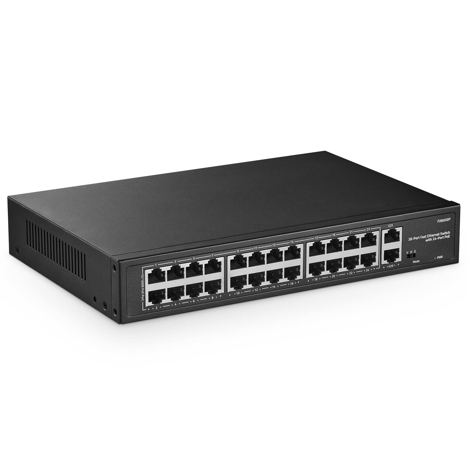 Mua YuLinca 24 Port PoE Switch with 2 Gigabit Uplink, 100Mbps PoE+ ...