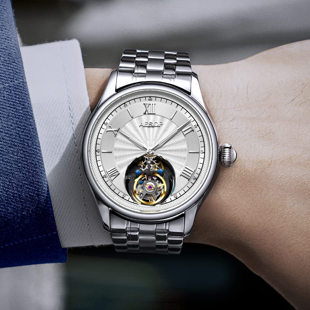 Mua AESOP Mechanical Tourbillon Watches for Men Real Tourbillon ...