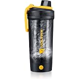 Amazon.com: VOLTRX Shaker Bottle, Gallium USB C Rechargeable Electric ...