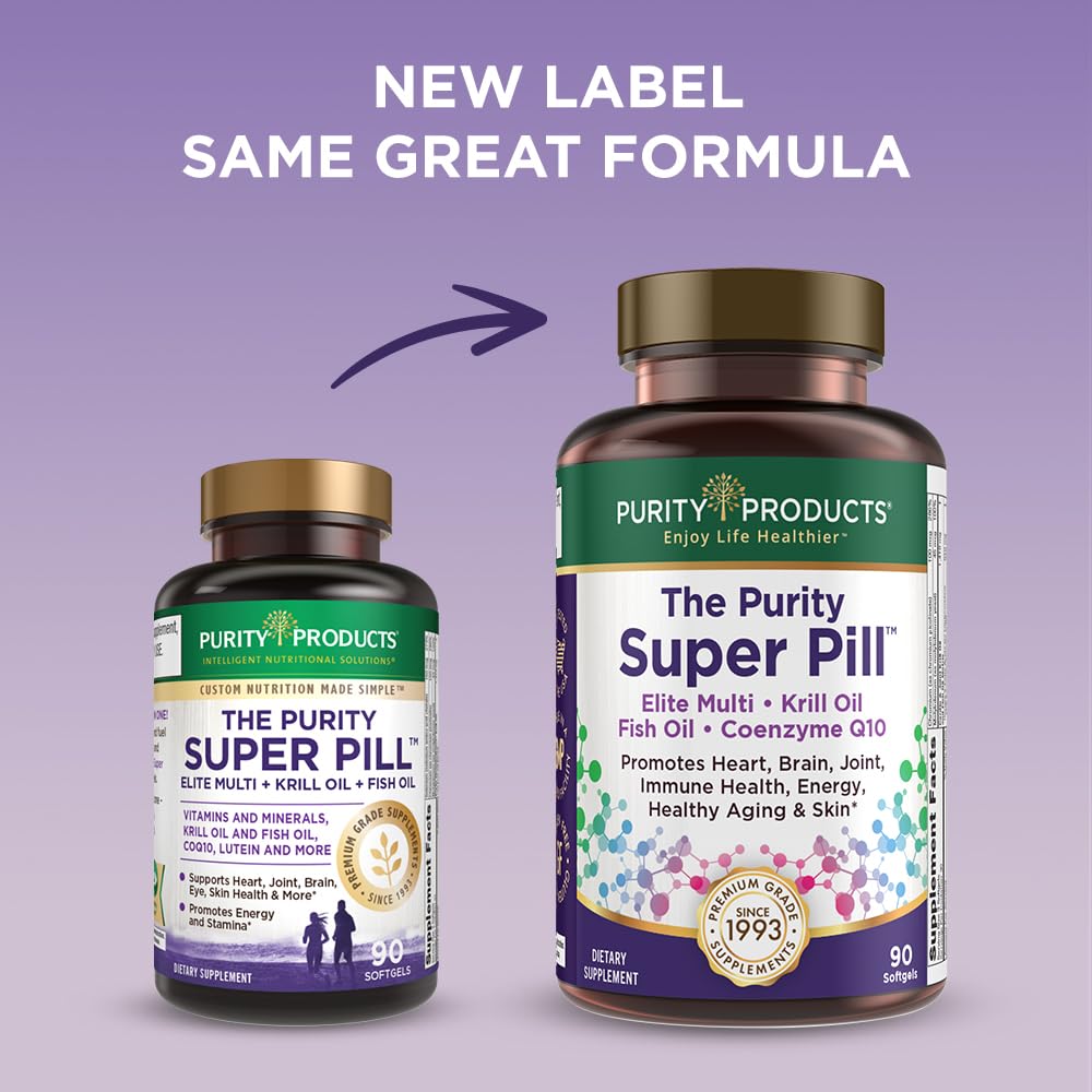 Mua Purity Products Purity Super Pill Elite Multi + Krill Oil + Fish ...