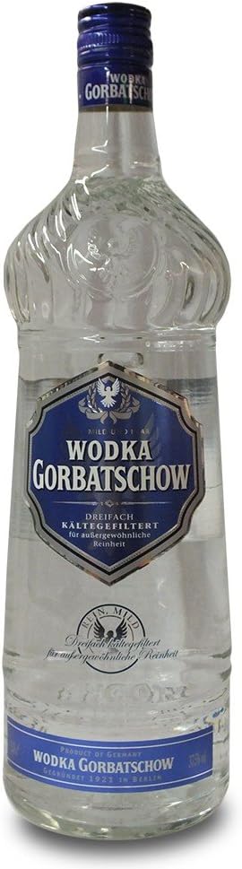 Gorbatschow Vodka - 1 Liter: Amazon.de: Bier, Wein & Spirituosen