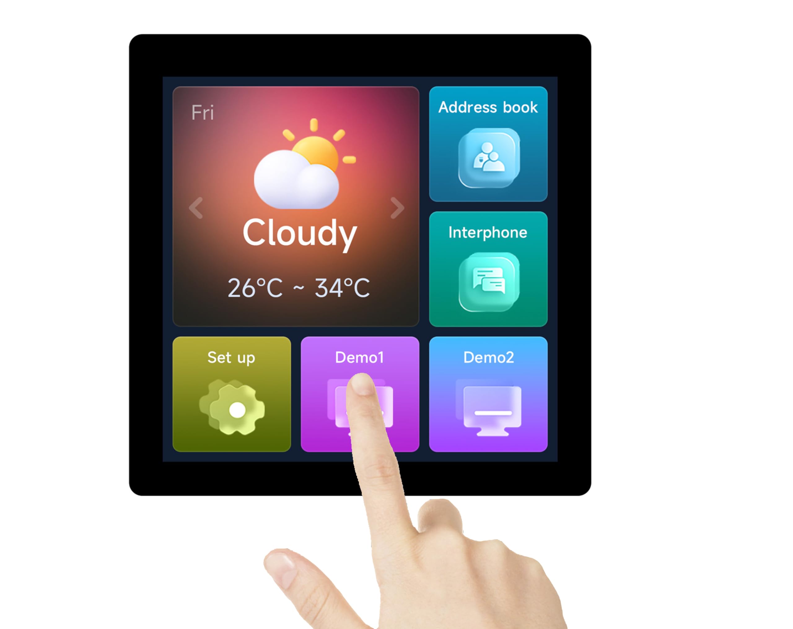 Mua ESP32-S3 4inch Capacitive Touch Screen 480×480 Based on ESP32-S3 ...