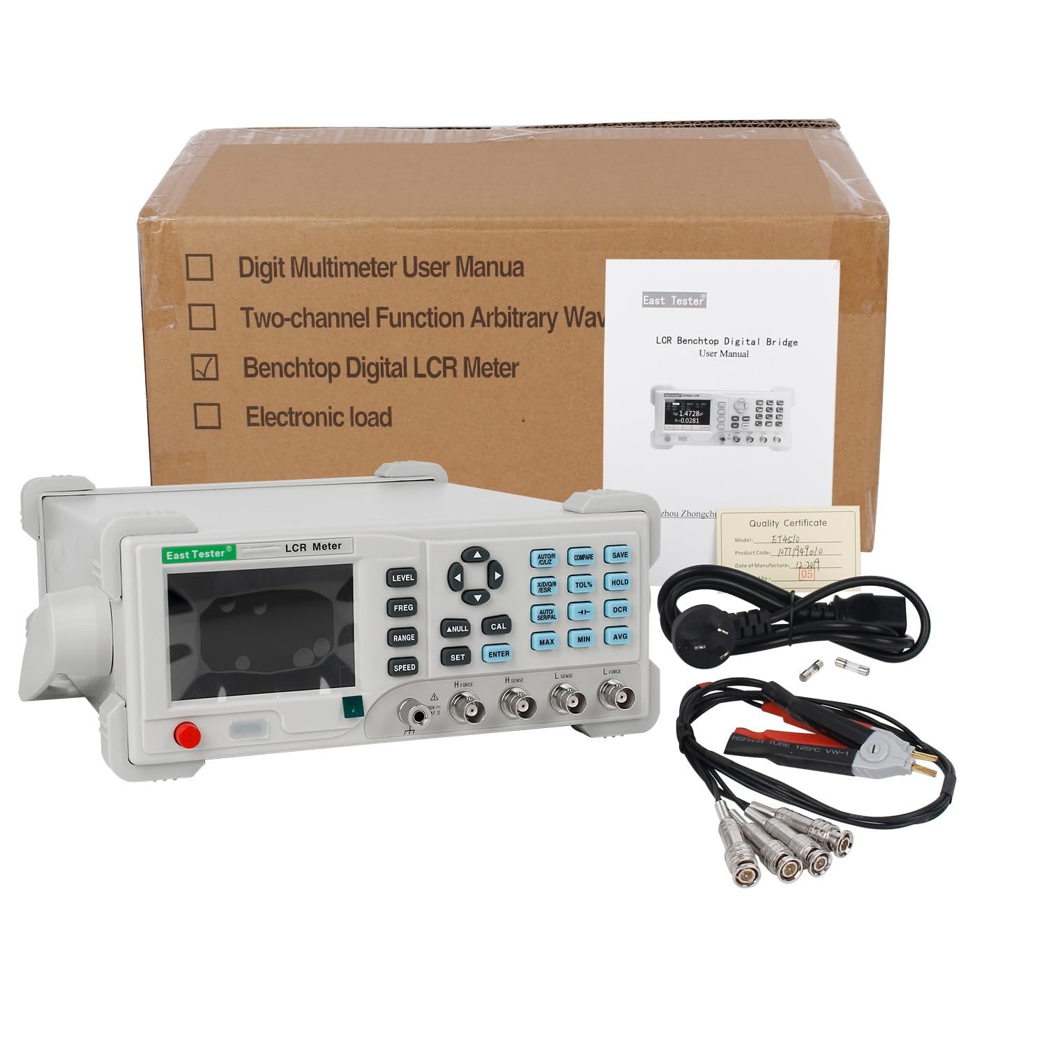 Mua Digital LCR Meter 100Hz~10K Benchtop Inductance Capacitance Meter ...